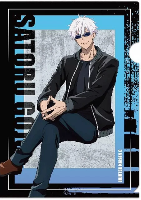 GOJO SATORU CLEAR File Jujutsu Kaisen 0 A4 Taille 12,20 x 8,66 x 0,04 ...