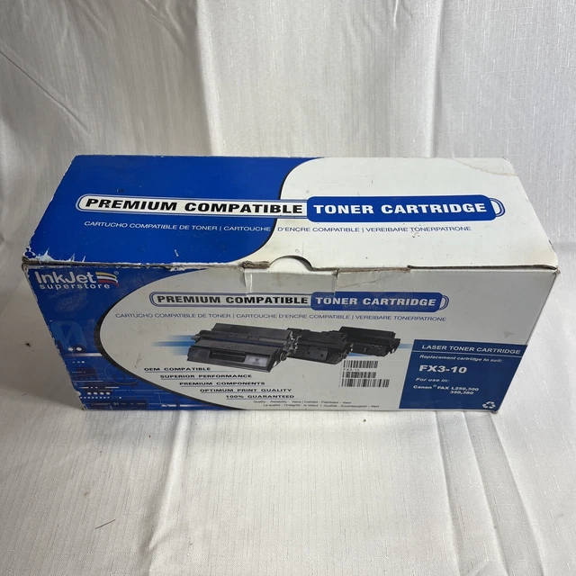 FX3-10BLACK TONER CARTRIDGE Comp With Canon FAX L250 L300 L350 L380 ...