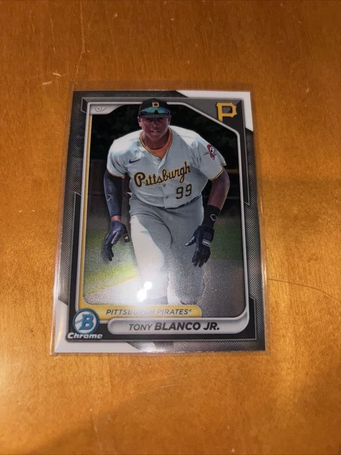 2024 BOWMAN CROMATO Tony Blanco Jr. #BCP-132 Pittsburgh Pirates Rookie ...