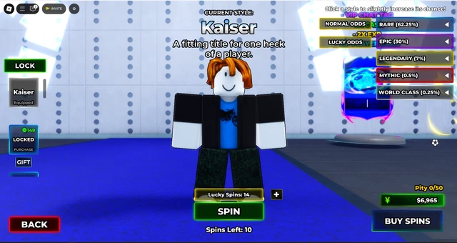 BLUE LOCK RIVALS Kaiser Style And Awakened Genius Flow (Cheap And Fast ...