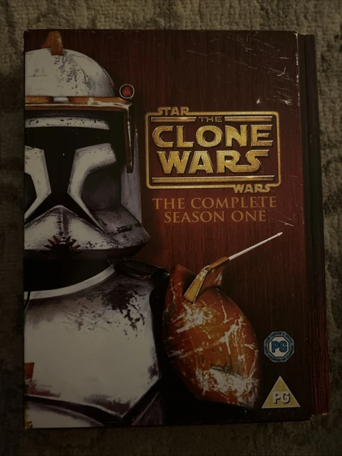 STAR WARS - The Clone Wars - Series 1 - Complete (Box Set) (DVD, 2009 ...