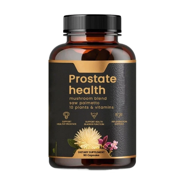 PROSTATE HEALTH MUSHROOM Blend w/ Saw Palmetto for Healthy Prostate ...
