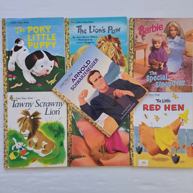 LITTLE GOLDEN BOOKS Bundle Hardcover Kids Childrens Readers Bulk Set ...