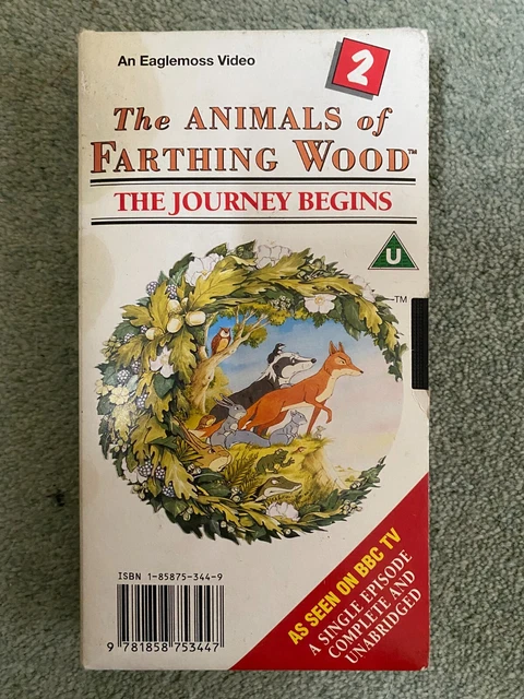 THE ANIMALS OF Farthing Wood: The Journey Begins (VHS, 1993) £0.95 ...