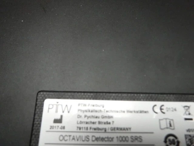 PTW QUICKCHECK OCTAVIUS Détecteur 1000 Srs Dosimètre Système Neuf ...
