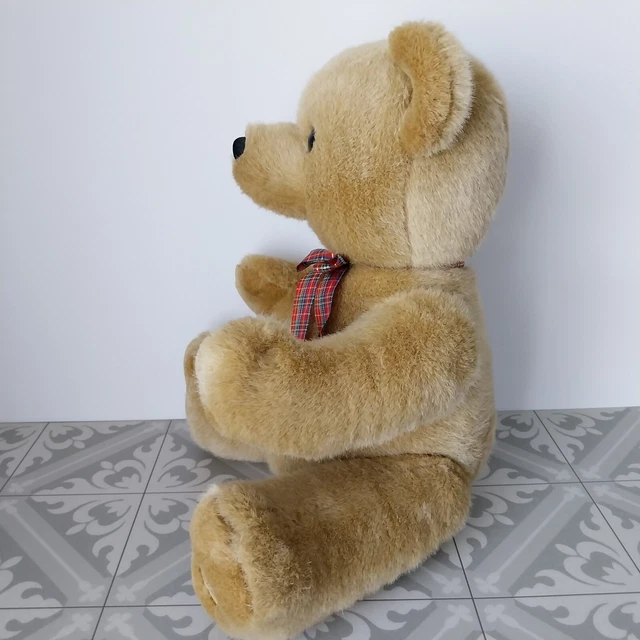 VINTAGE JOHN LEWIS Jointed Teddy Mischief Bear Plush Large 18" £14.99 ...