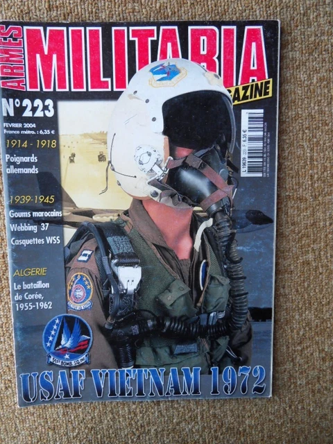 ARMES MILITARIA N°223-02/2004-GOUMS Wabbing Corée Algérie casquette ...