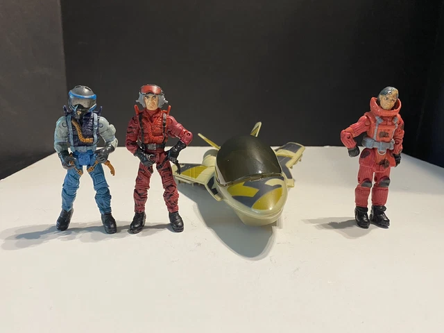 LANARD THE CORPS Attack Fighter Small Jet Plane W/ 3 Action Figures ...