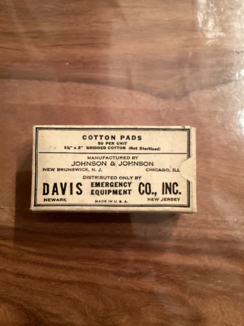 RARE US WW2 Cotton Pad Davis Original Full- Medical Department EUR 19 ...