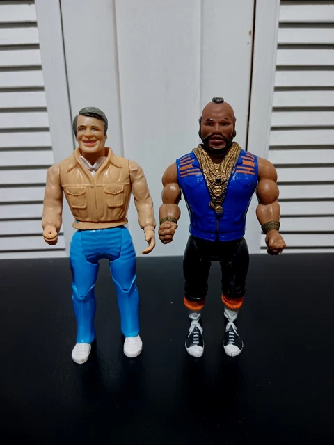 MR T THE A-Team BA BARACUS & FACE Galoob Toys Vintage RETRO 80s ...