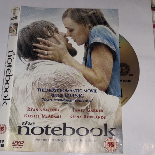THE NOTEBOOK DVD (2005) Ryan Gosling, Cassavetes (DIR) cert 12 disc ...