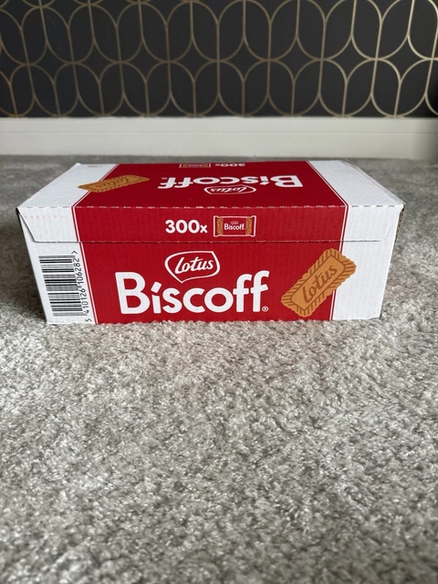 LOTUS BISCOFF ORIGINAL Caramelised Single Biscuits - 300 Pack £8.64 ...