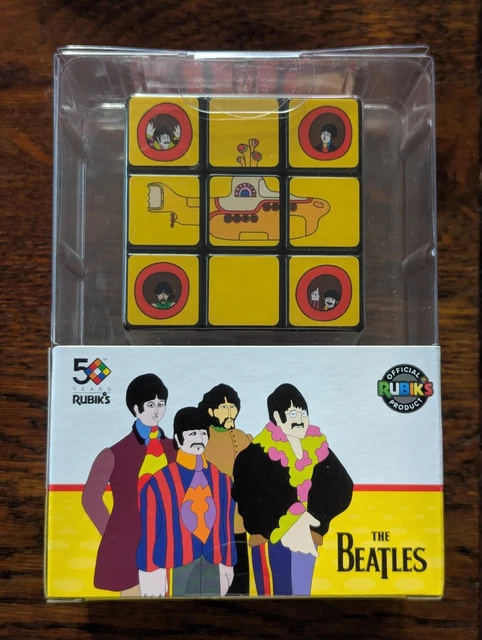 OFFICIAL RUBIK'S CUBE The Beatles Yellow Submarine - Unopened/New in ...