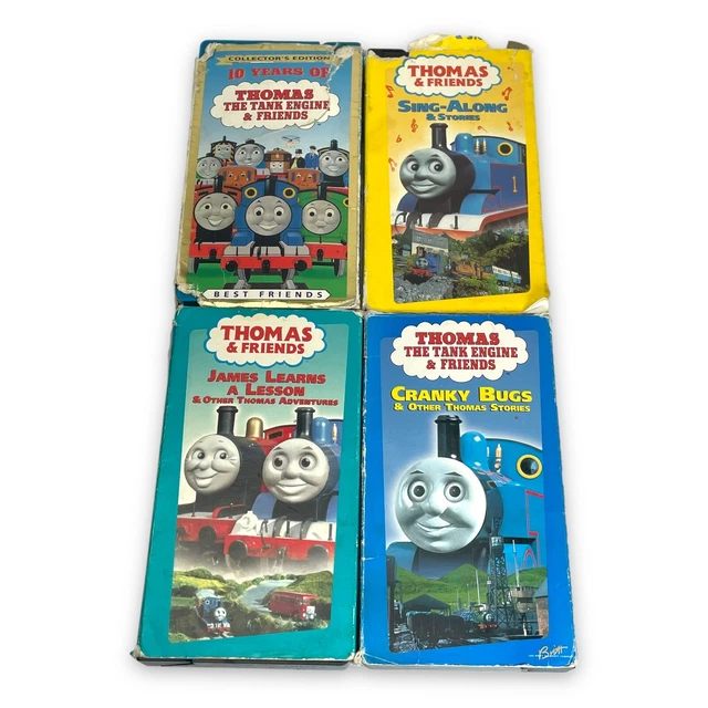 THOMAS THE TRAIN Tank Engine & Friends VHS Tapes 90s Lot Of 4 PBS EUR 4 ... THOMAS THE TRAIN Tank Engine & Friends VHS Tapes 90s Lot Of 4 PBS EUR 4 ...