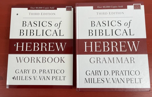 BASICS OF BIBLICAL Hebrew Grammar HB w/Workbook PB Zondervan Third ...