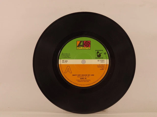 BONEY M MARY'S Boy Child/Oh My Lord (13) (137) 7" Atlantic £5.66 ...