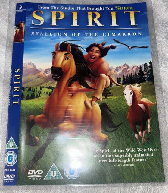 SPIRIT: STALLION OF the Cimarron [DVD] [2002] - DVD Disc And Cover Only ...
