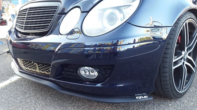 EZ LIP FRONT spoiler spoiler lip tuning for Mercedes E-Class W211 also ...