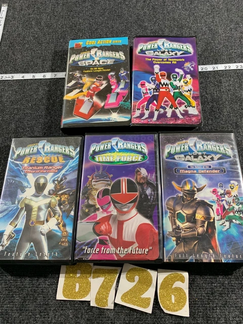 MIGHTY MORPHIN POWER Rangers Vhs Lot 1994 Saban Fox Kids Vintage Set Of ...