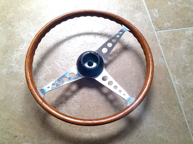 CLASSIC MINI COOPER S Genuine Speedwell Steering Wheel Mk1 Bmc Rare ...