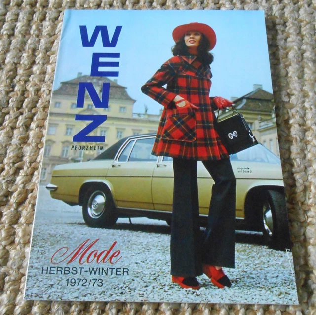 KATALOG WENZ HERBST - Winter 1972 / 73 EUR 69,00 - PicClick DE