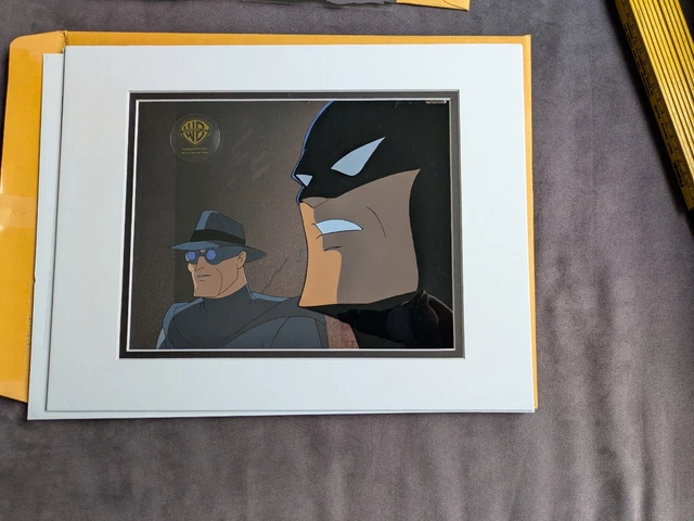 BATMAN ANIMATED SERIES Production Cel Original Animation Art Warner ...