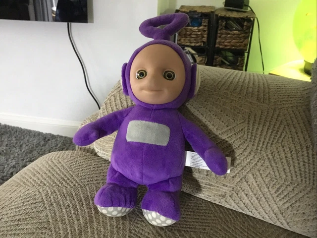 TINKY WINKY PLUSH Teletubbies 2015 Cbeebies Purple Cuddly Soft Toy ...