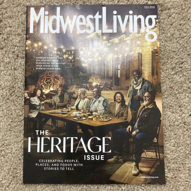 MIDWEST LIVING MAGAZINE Fall 2025 The Heritage Issue Featuring Andrew ...