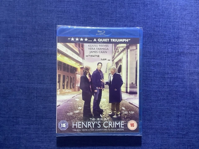 Henrys Crime Blu Ray Keanu Reeves Vera Farmiga James Caan New Sealed 0786