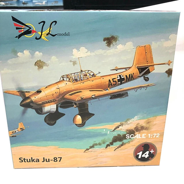 1:72 WORLD WAR Ii Dive Bomber Stuka German Ju87 Alloy Fighter Aircraft ...