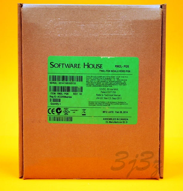 SOFTWARE HOUSE RM2L-PI26 Reader with Keypad $138.17 - PicClick CA