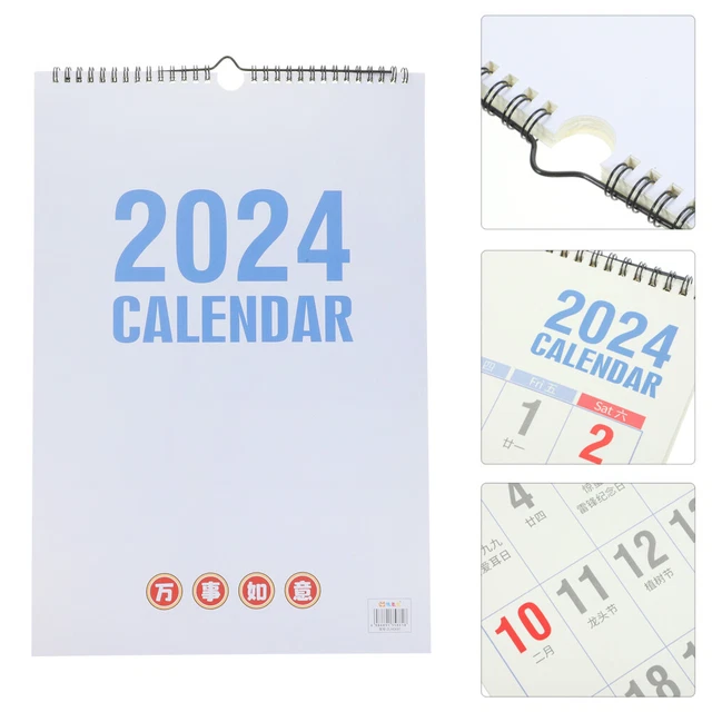 PLANIFIEZ LE CALENDRIER du ménage suspendu Calendrier mural polyvalent ...
