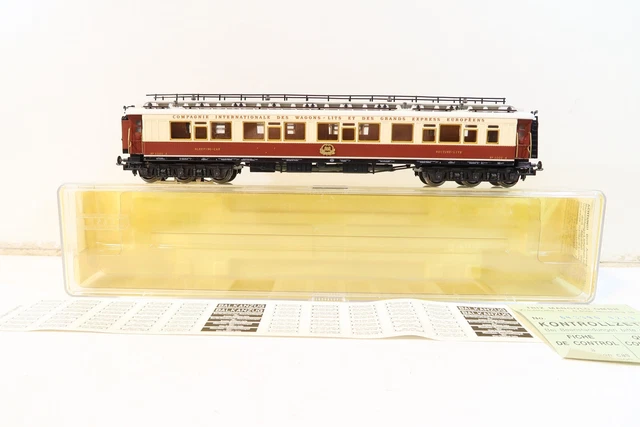 TRIX H0 43390 (AC f. Märklin) CIWL-Schlafwagen "Orient-Express“ braun ...