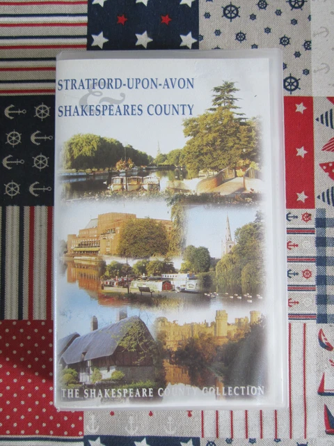 STRATFORD UPON AVON Shakespeares County Vhs Video Tape Uk Pal Format ...