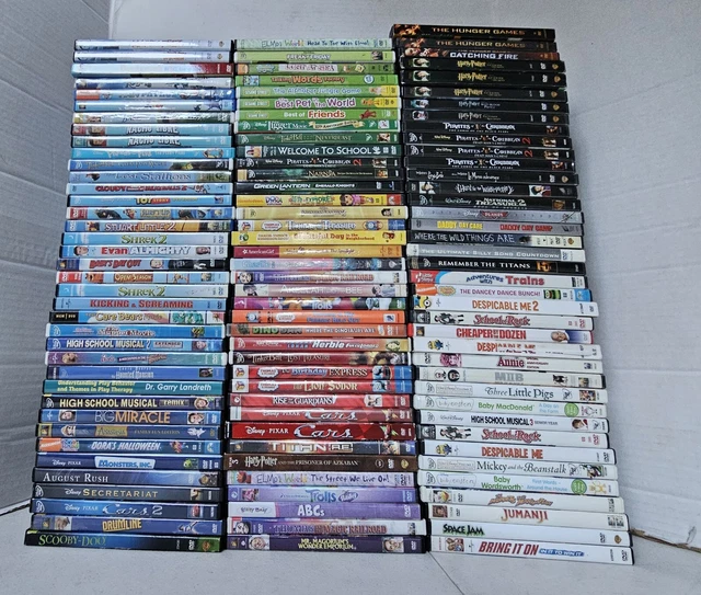 WHOLESALE LOT 100+ DVDs Kids & Family Childrens Baby Disney Baby Pixar ... WHOLESALE LOT 100+ DVDs Kids & Family Childrens Baby Disney Baby Pixar ...