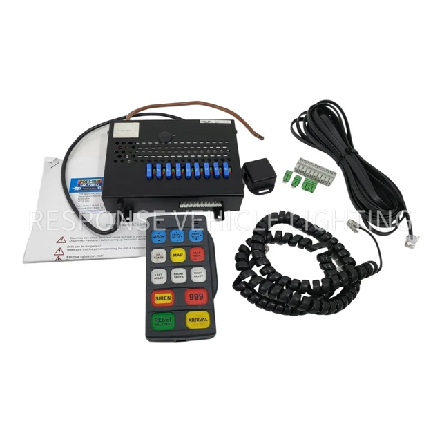 PREMIER HAZARD STC Controller Kit for Lights, Lightbar, Siren, Switch ...