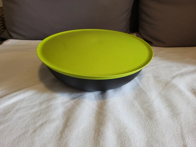 TUPPERWARE SCHWARZ-GRÜNES 3-TEILIGES Schüssel-Set mit grünen Deckel EUR 20,00 - PicClick DE