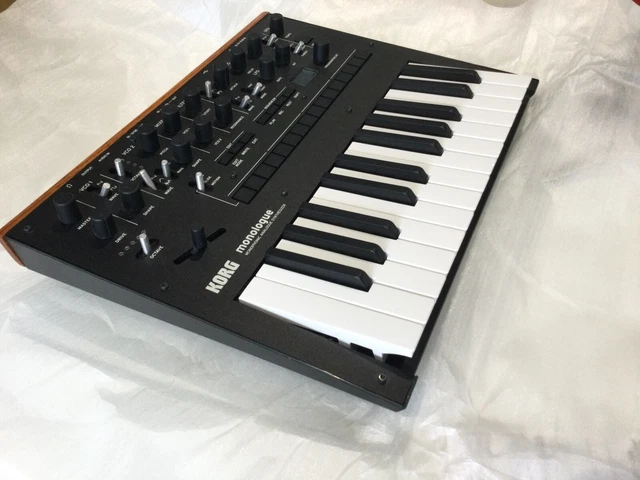 KORG MONOLOGUE MONOPHONIC Analog Synthesizer Synth with sequencer MIDI & USB £180.00 - PicClick UK