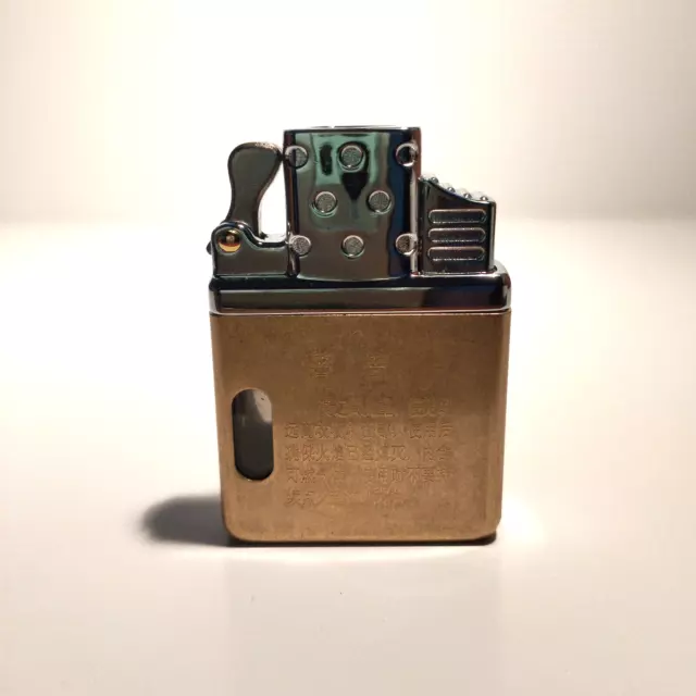 ZORRO BUTANE SINGLE Jet Flame Lighter Insert - Silver Top - Fits: Zippo ...