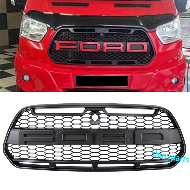 FORD TRANSIT MK8 2015-2018 Facelift Raptor Style Grill Front Bumper ...