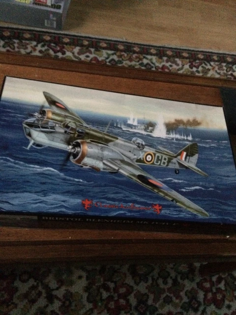 CLASSIC AIRFRAMES 1/48 Bristol Blenheim MK IV/IV F No436. Complete and ...