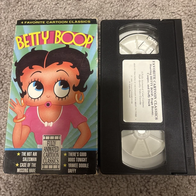 CARTOON CLASSICS - Betty Boop (VHS) £7.12 - PicClick UK