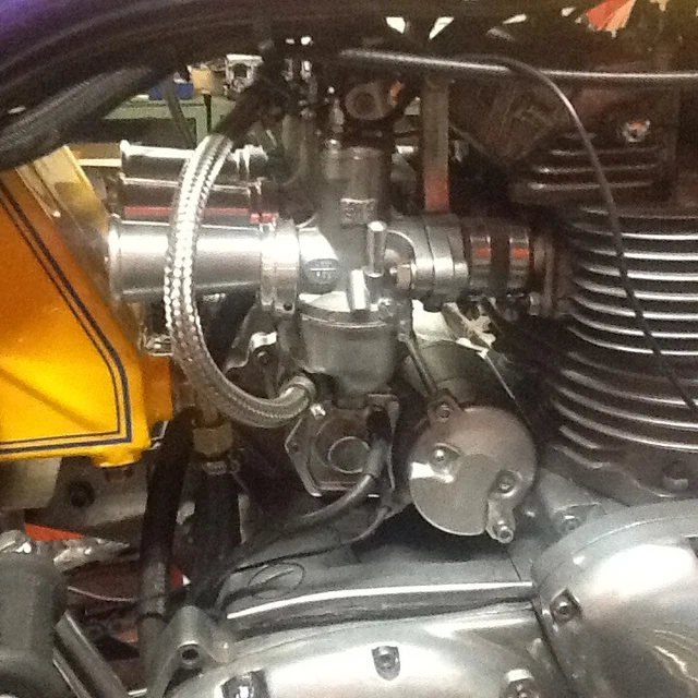 TRIUMPH T150 BSA rocket 3 rob north starter motor kit hurricane x75 £ ...