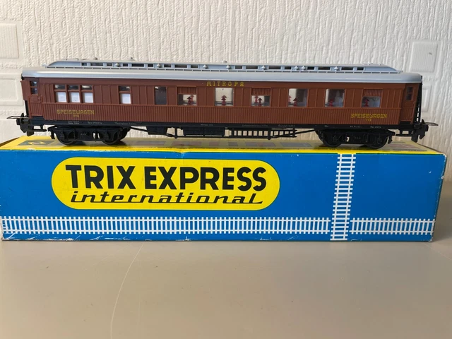 TRIX EXPRESS INTERNATIONAL 3773 Mitropa Speisewagen bogie express coach ...