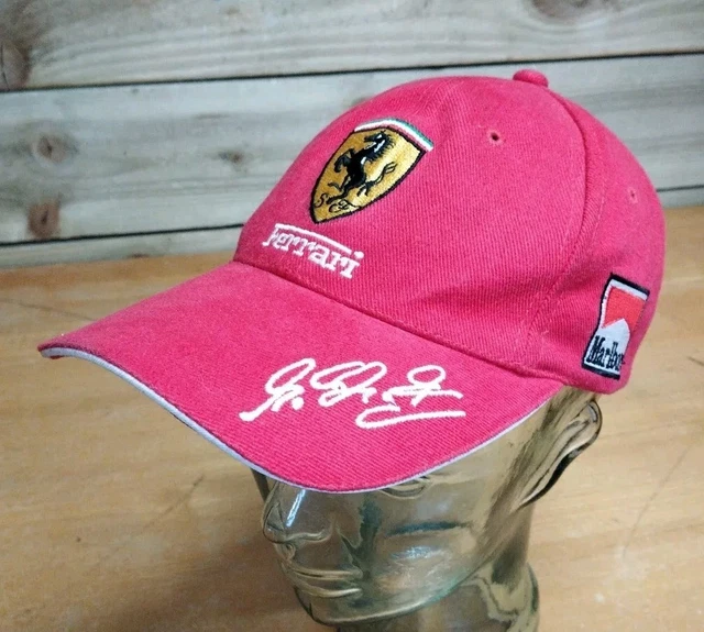 FERRARI MARLBORO SHELL Michael Schumacher F1 Vintage 90s Red Baseball ...