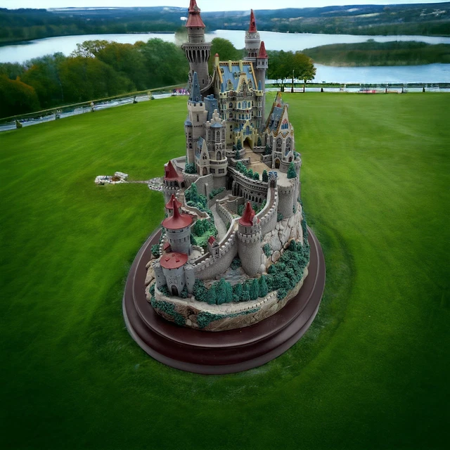 FALKENSTEIN GERMAN CASTLE Sculpture LENOX Great Castles of the World ...