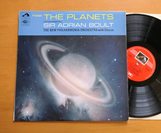 ASD 2301 HOLST The Planets Sir Adrian Boult New Philharmonia EMI Stereo ...