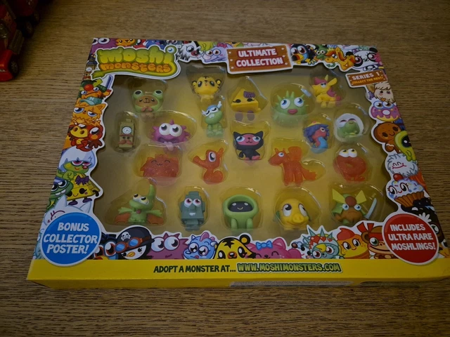 MOSHI MONSTERS ULTIMATE Collection new In Box 20 Original Figures Retro ...