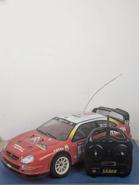 CEN NITRO 1/10 4WD 2 Speed Fun Factor Rally RC Car Sanwa Crystal RX TX ...