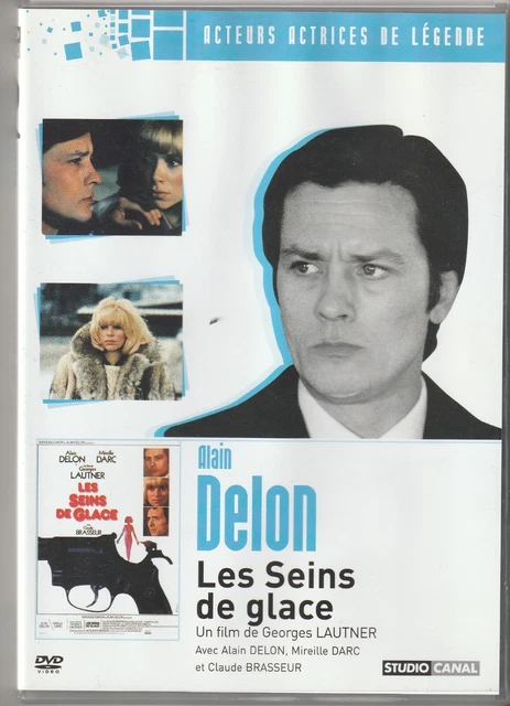 DVD ALAIN DELON Mireille DARC - Les Seins de glace - Georges LAUTNER 1974 EUR 5,90 - PicClick FR
